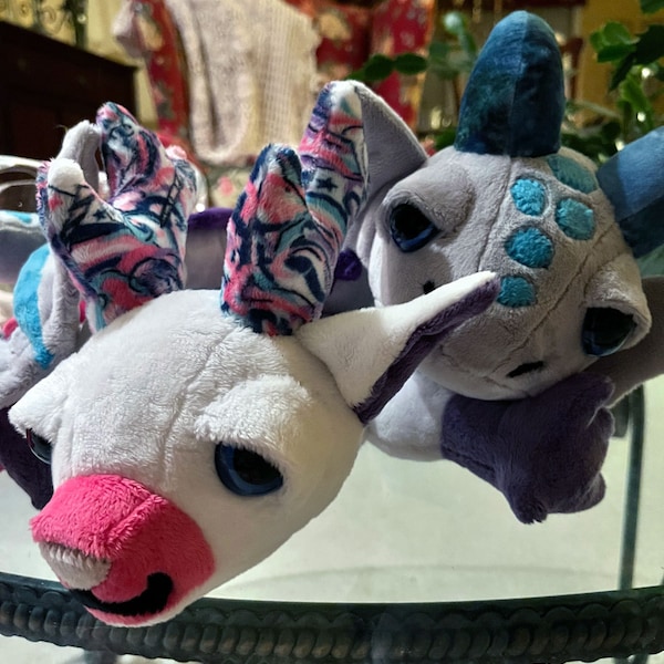Neck Dragon Plush Sewing Pattern .pdf Tutorial Posable Wearable ...