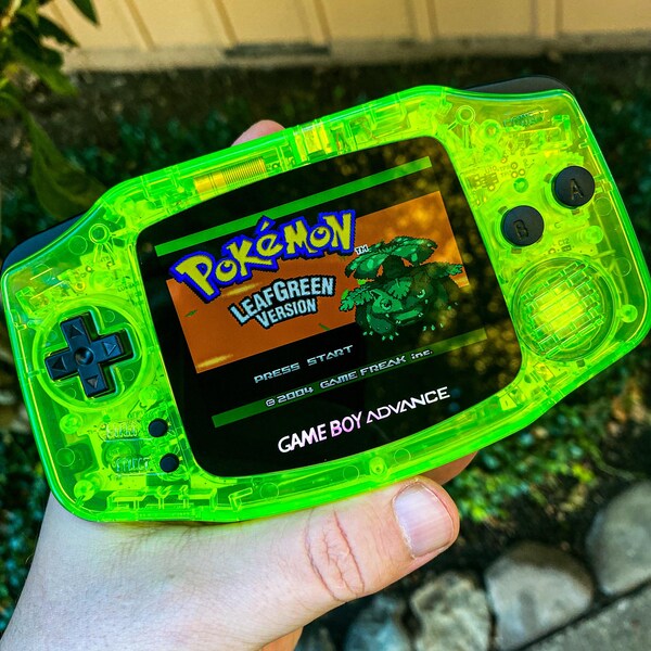 Custom Gameboy Advance - Midnight Opal Edition / Backlit Screen (IPS ...