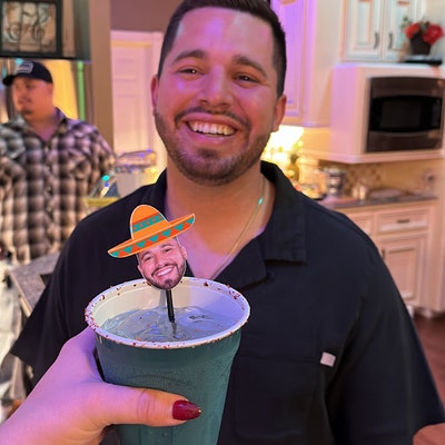 Custom Face Fans on a Stick, Face Cutouts for Bachelorette, Big Head ...