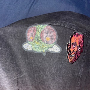 GIANT PATCH the Tall Man 10 Inches Tall Woven Horror - Etsy