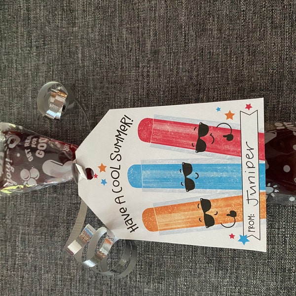 PRINTABLE Fourth of July Tags Smores Tags, S'mores Favor Tags, Summer ...