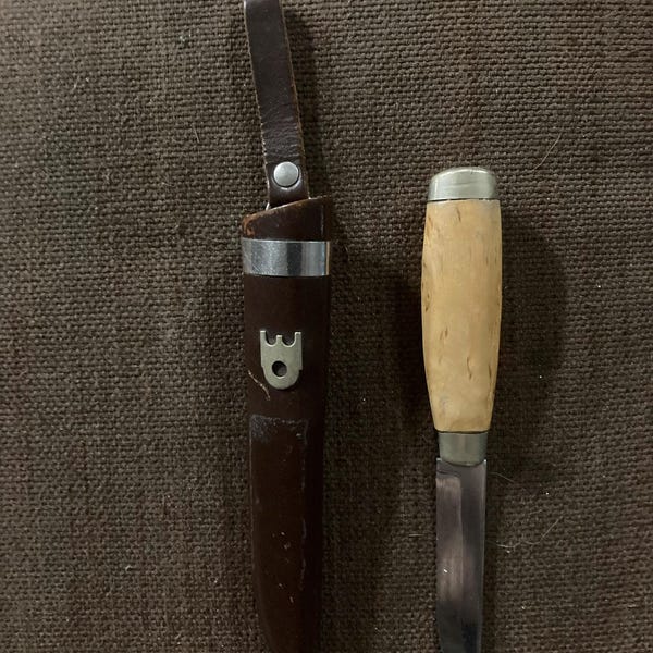 Vintage Lapinleuku Puukko Knife Janne Marttiini Rovaniemi Lapland ...