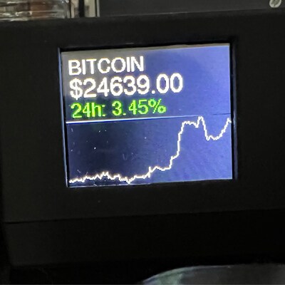 Crypto Ticker Stocks Forex LIVE Price Wifi LED Display - Etsy UK