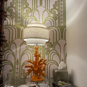 3-tier 18 Hardback Lamp Shade in Off-white Muslin Fabric - Etsy