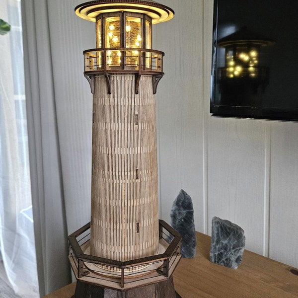 Digital Download SVG- Laser Cut Lighthouse, Glowforge, Nativity, LED ...