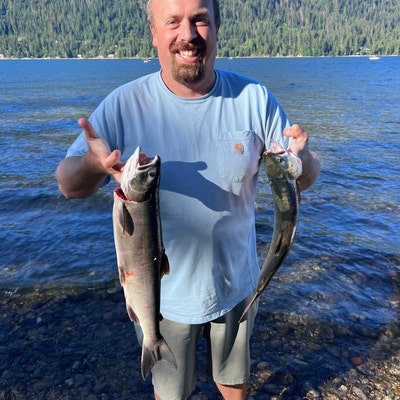 Chinook / Coho Roe Bug Spinner Fishing Lure - Etsy