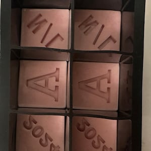 Custom Ice Mold, Letter Ice Cubes, Monogram Ice Mold, Personalized ...