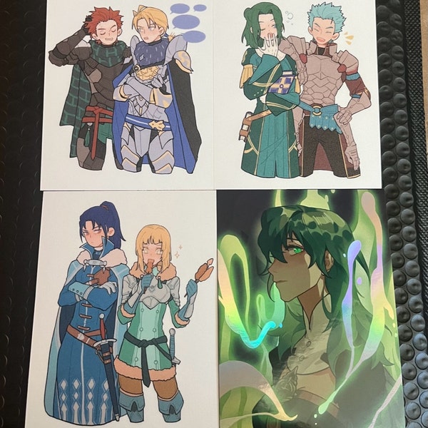 Fire Emblem Three Houses / Three Hopes Postcards - Etsy