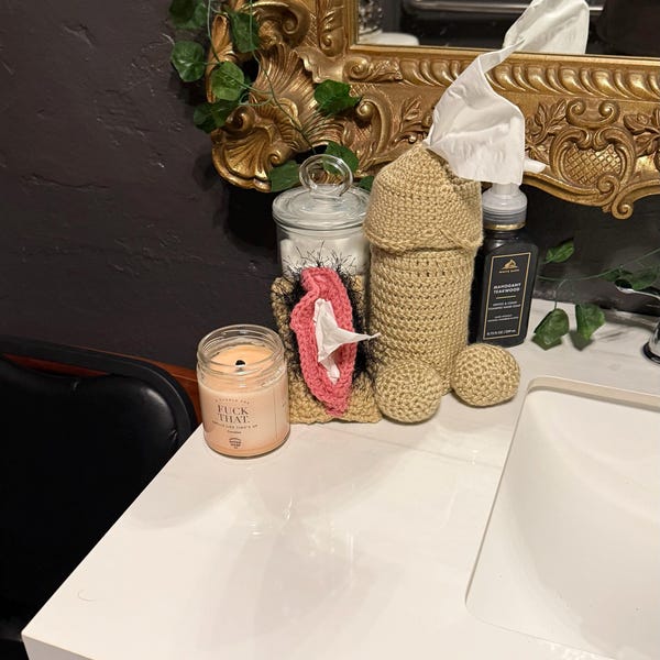 Tissue Cootchie Coo (tissue Holder) Free US Shipping Mature Content - Etsy