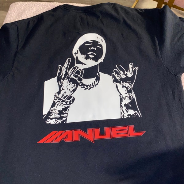 4 Different Files in SVG PNG JPG Files Anuel Aa Silhouette Wall Art ...