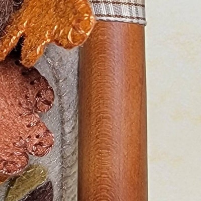 Acorn Needle Case Short and Acorn Thimble Case Set. Walnut Lid and ...