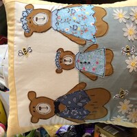 Digital Sewing Pattern Tied Cushion Cover Pdf Instructions Tutorial ...