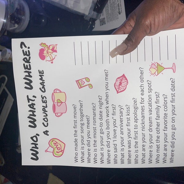 Couples Game | Compatibility | This or That | Valentine's Day | Instant ...