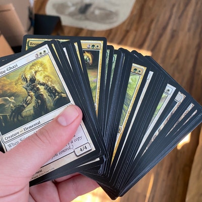 Green White populate Tokens Custom Magic Deck Mtg Magic the Gathering ...