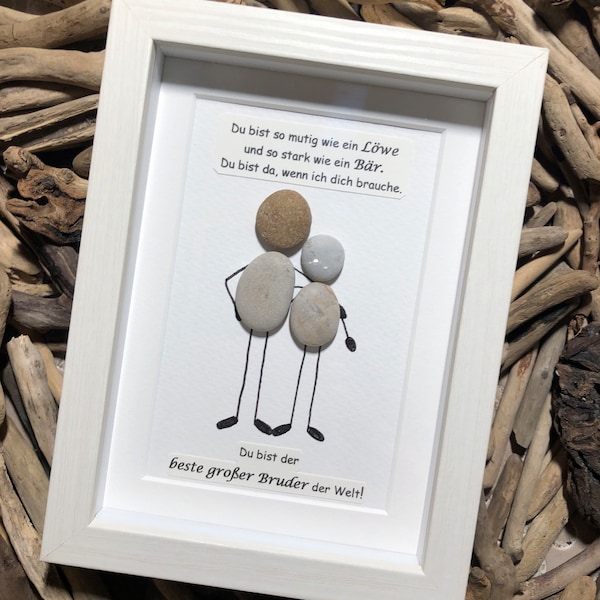 Pebble People - DIY Pebble Art Picture - Pebble Art Supplies - Natural ...