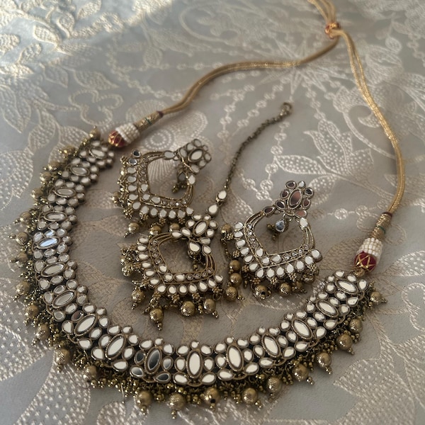 Silver Crystal Bindi Pack /bindiya/ Chanlo/ Indian Accessory/ Forehead ...