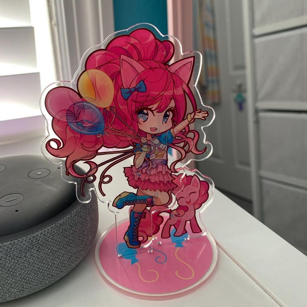 Doki Doki Literature Club Monika Plus double Sided 3.5 Acrylic Charm - Etsy
