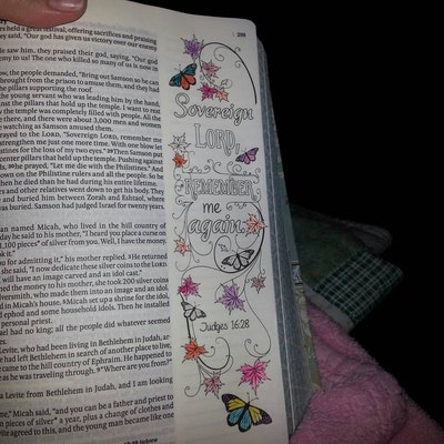 NLT Inspire Bible Journal silk Vintage Blue and Cream Cover Illustrated ...