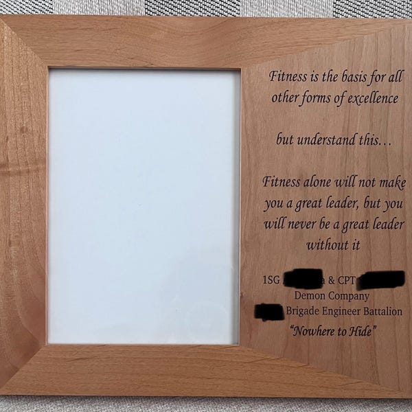 Engraved Picture Frames | Custom Photo Frame Gift for Wedding 4x6 5x7 ...