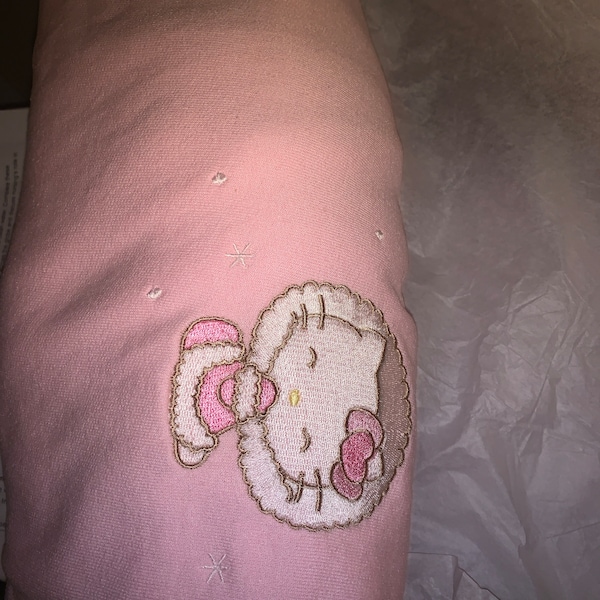 Miffy Embroidered Sweater With Tulip Design Cute White Rabbit ...