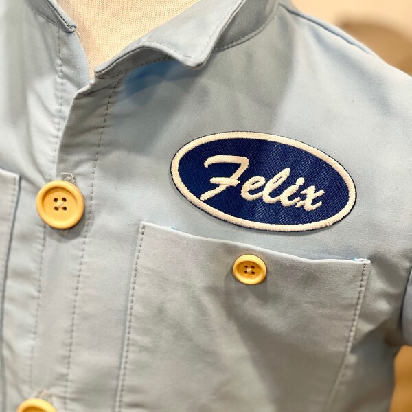 Fix-it Felix, Jr. Patch Set Cosplay Costume Embroidered Iron on Patch ...