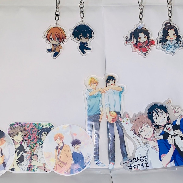 Seaside Stranger Acrylic Stand: Shun & Mio, BL Anime Gift - Etsy