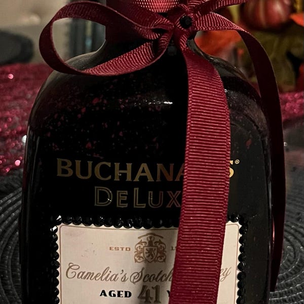 Personalized Buchanan's Scotch Whisky Label Bottle | Custom Buchanan's ...