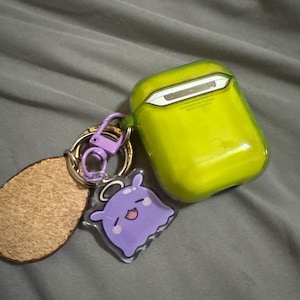 Fuji Bird Keychain Kawaii Cute Original Design Character Pastel ...