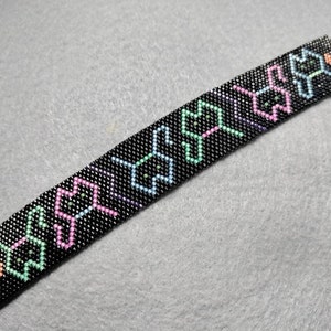 Golden Flowers Even Count Peyote Pattern - Etsy