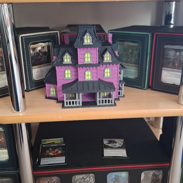 MTG Haunted House Deck Box | Magic the Gathering | EDH | 100 Card ...