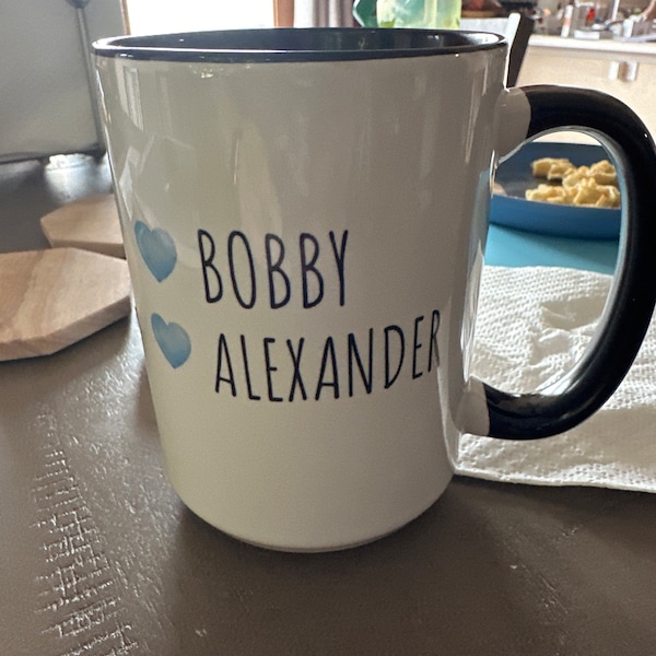 Boy Mama Mug, Mom of Boys Mug, Mom Mug With Names, Personalized Mom ...