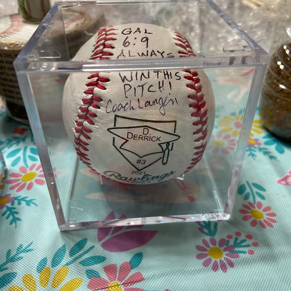 Graduate Senior Engraved Personalized Baseball Gift - Etsy