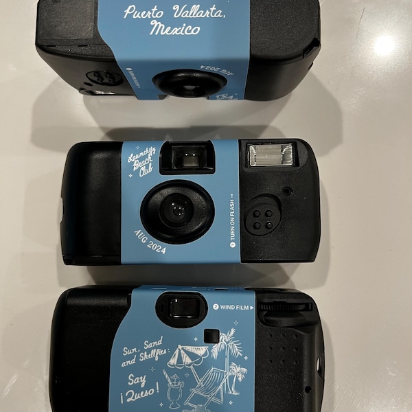 Custom Disposable Camera Sticker Wraps for Fujifilm Quicksnap - Full ...