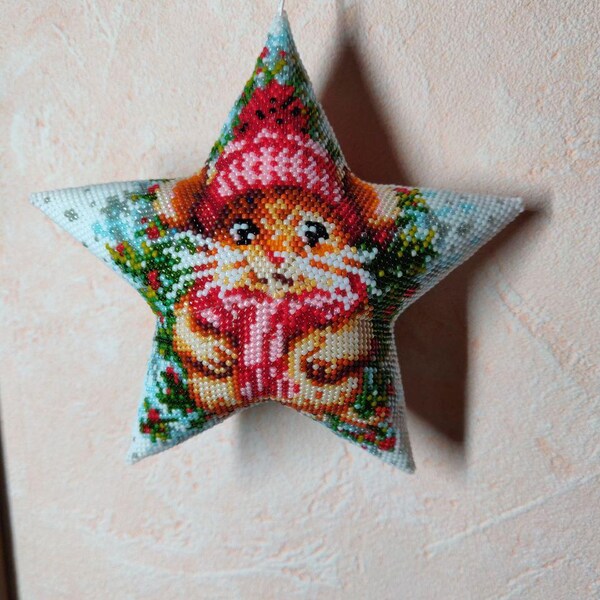 Princess 3D Peyote Star Pattern PDF Christmas Cartoon Characters Beaded ...