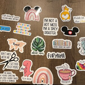 Choose Any 20 Sticker Pack, VSCO Stickers, VSCO Girl Stickers Pack ...