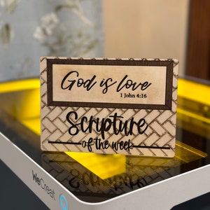 Scripture of the Week Interchangeable Decorative Plate BUNDLE sign Sold ...