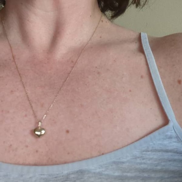 14K Solid Gold Cremation Urn Sun Necklace, Personalized Gold Urn ...