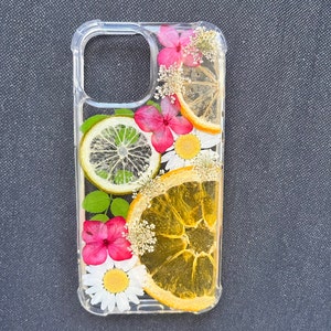 Pressed Flower Phone Case, Dried Flower Samsung Galaxy S24 S23 S22 ...