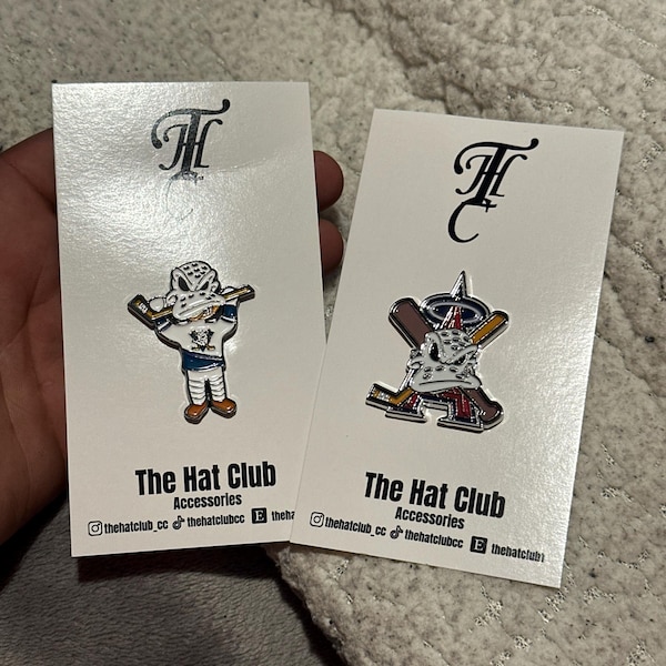 THC Old English Hat Chain Pin - Etsy