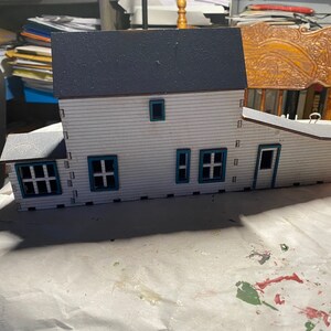 O Scale Triple Stall Roundhouse Model Railroad Train Kit Building - Etsy