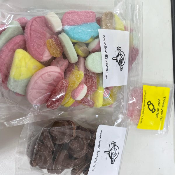 Swedish Fruit Pacifiers Candy Classic Chewy Fruity Treats for All Ages ...