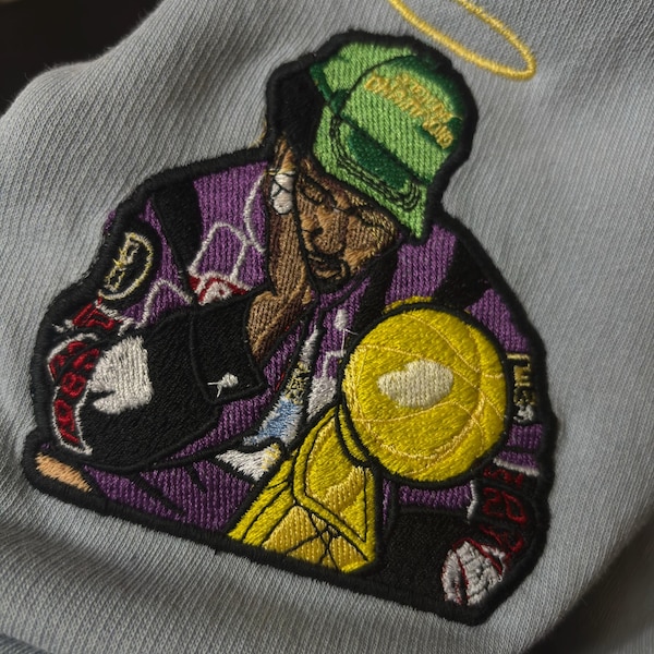 Rapper #4 Embroidery File Multiple Size Dst,jef,pes,xxx,vp3,hus,sxp,csd ...