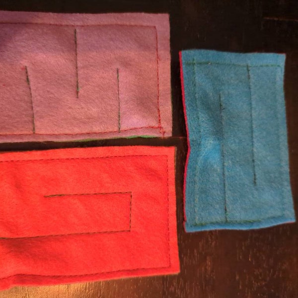 Silent Felt Fidgets - Etsy