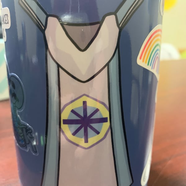 OSRS Skill Cape Vinyl Sticker | Old School Runescape Laptop Sticker ...