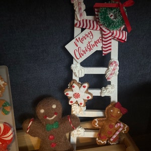 Fake Gingerbread Cutting Board, Fake Bakes for Tiered Tray, Christmas ...