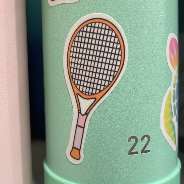Tennis Stickers| Girl Tennis Stickers | Tennis Ball | Tennis Coach ...