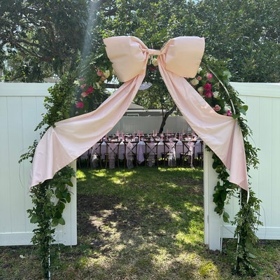 Large Wall Bow in Pink, Nursery, Bedroom Event Bow - Etsy
