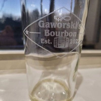 Custom Etched Infinity Bottle - Etsy