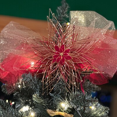 Copper Tree Topper Star for Your Christmas Tree Large Tree Topper ...