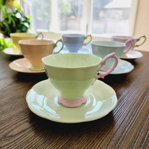 Vintage Mr. Frank Designer Baby Blue and Silver Beaded and - Etsy